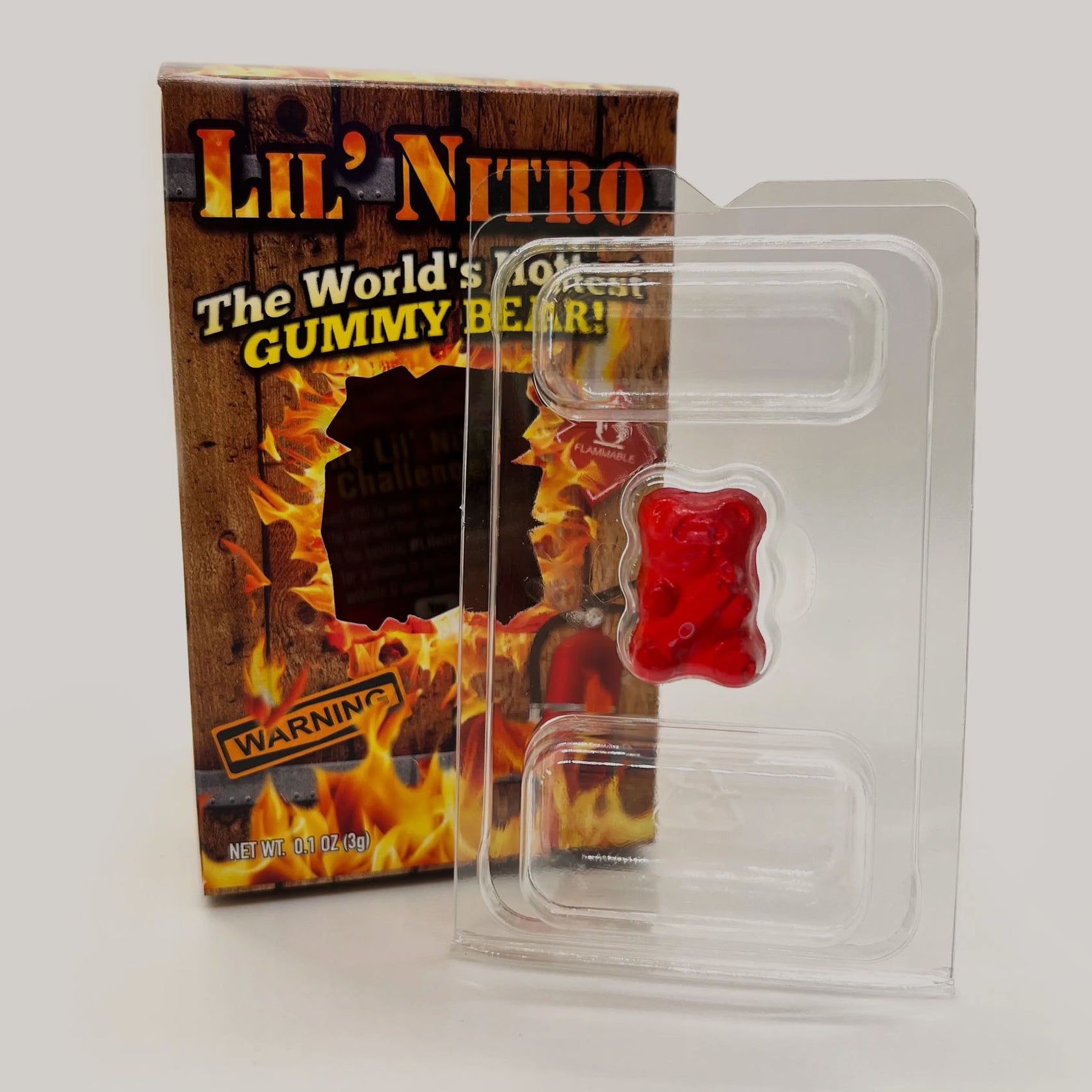 Lil Nitro Hottest Gummy Bear – 9 Million Scoville – Loaded Stuff